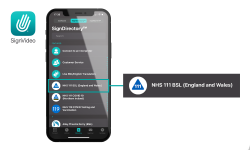 NHS 111 - SignVideo : SignVideo